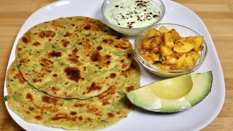 Avocado Paratha Recipe | How to make Avocado Paratha at Home