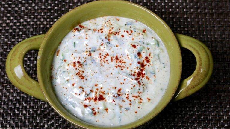 Cucumber Raita Recipe | How to make Cucumber Recipe Manjula’s Kitchen