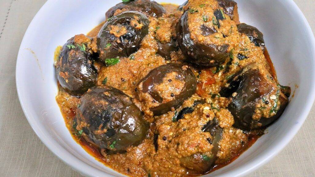Bagara Baingan | Bagara Baingan Hyderabadi Recipe | Manjula's Kitchen