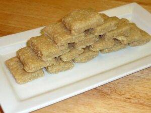 Til ki Burfi (Sesame Seed Burfi) - Manjula's Kitchen - Indian ...